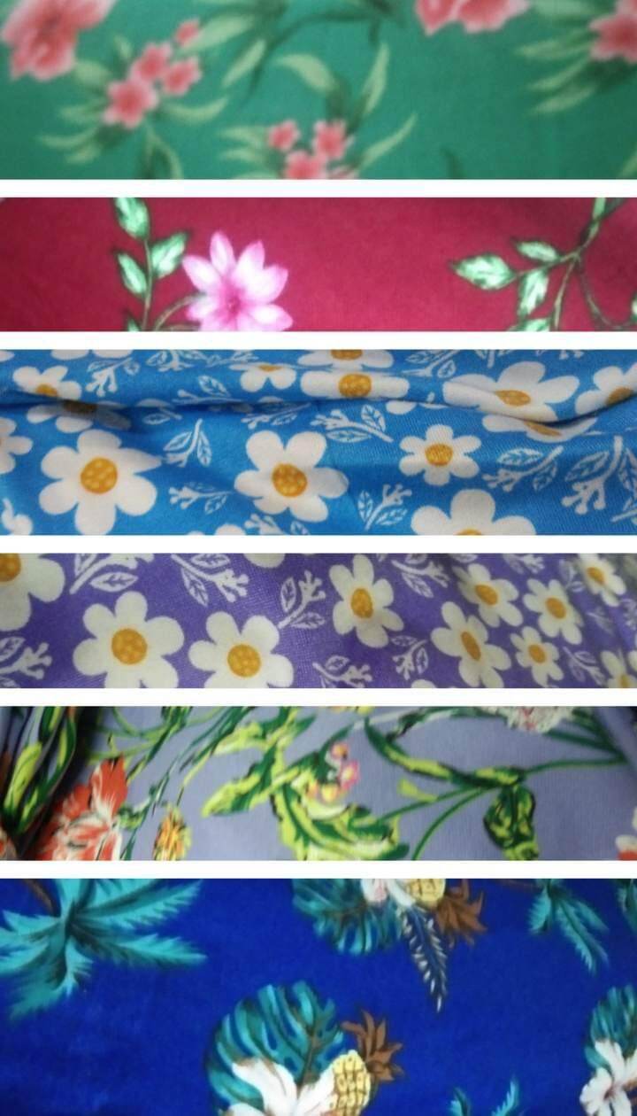 Challis Prentid tela per kilo & yards (60"Width) | Lazada PH