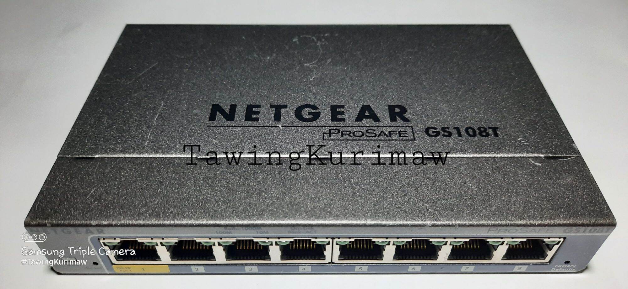 NETGEAR ProSafe 8-Port Gigabit Smart Switch GS108Tv2 (USED) | Lazada PH