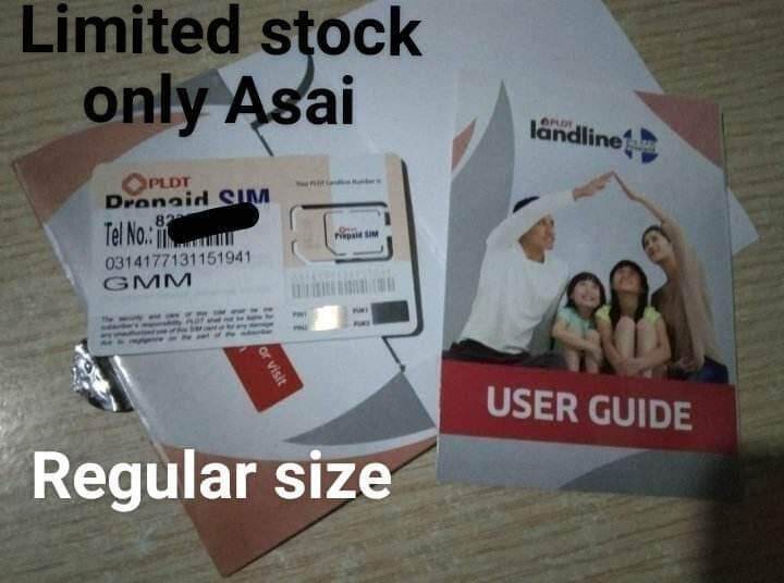 pldt simcard landline prepaid ncr 028 area code | Lazada PH