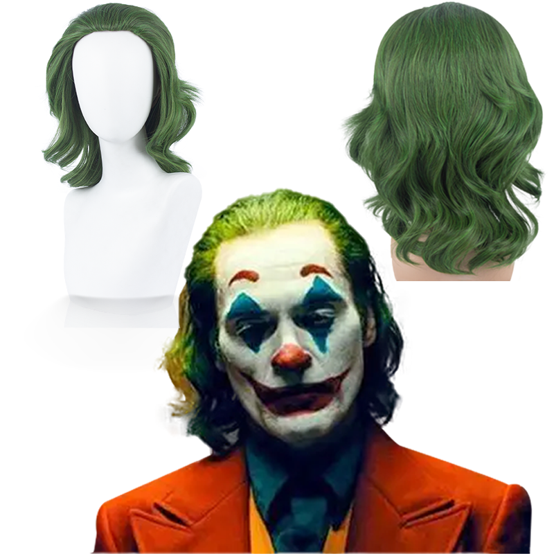 Clown Cos Clothes Batman The Dark Knight Heath Ledger Joker Halloween ...