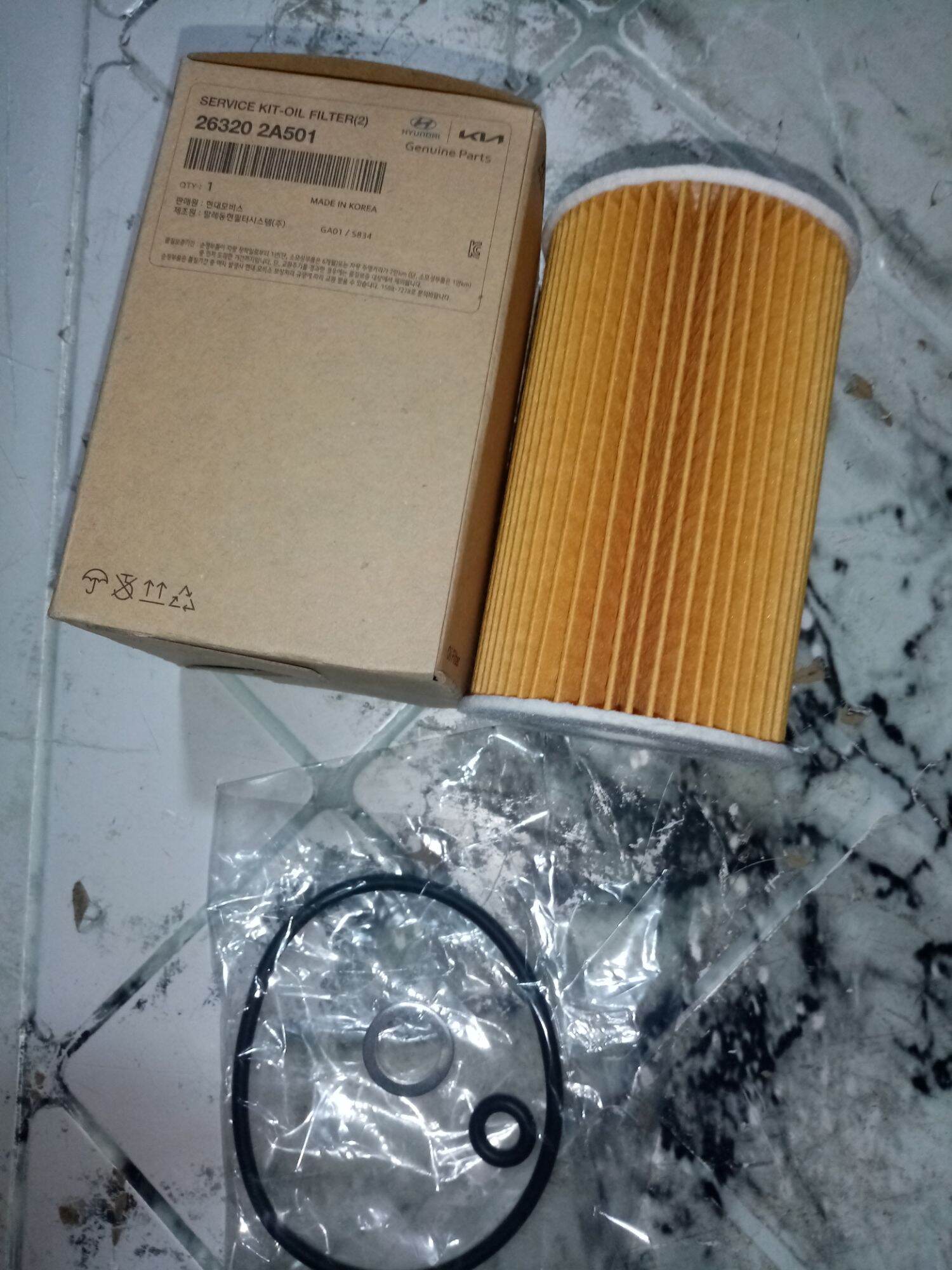 OIL FILTER GENUINE ORIGINAL FOR HYUNDAI ACCENT DIESEL 1.6 ENGINE 2017 ...