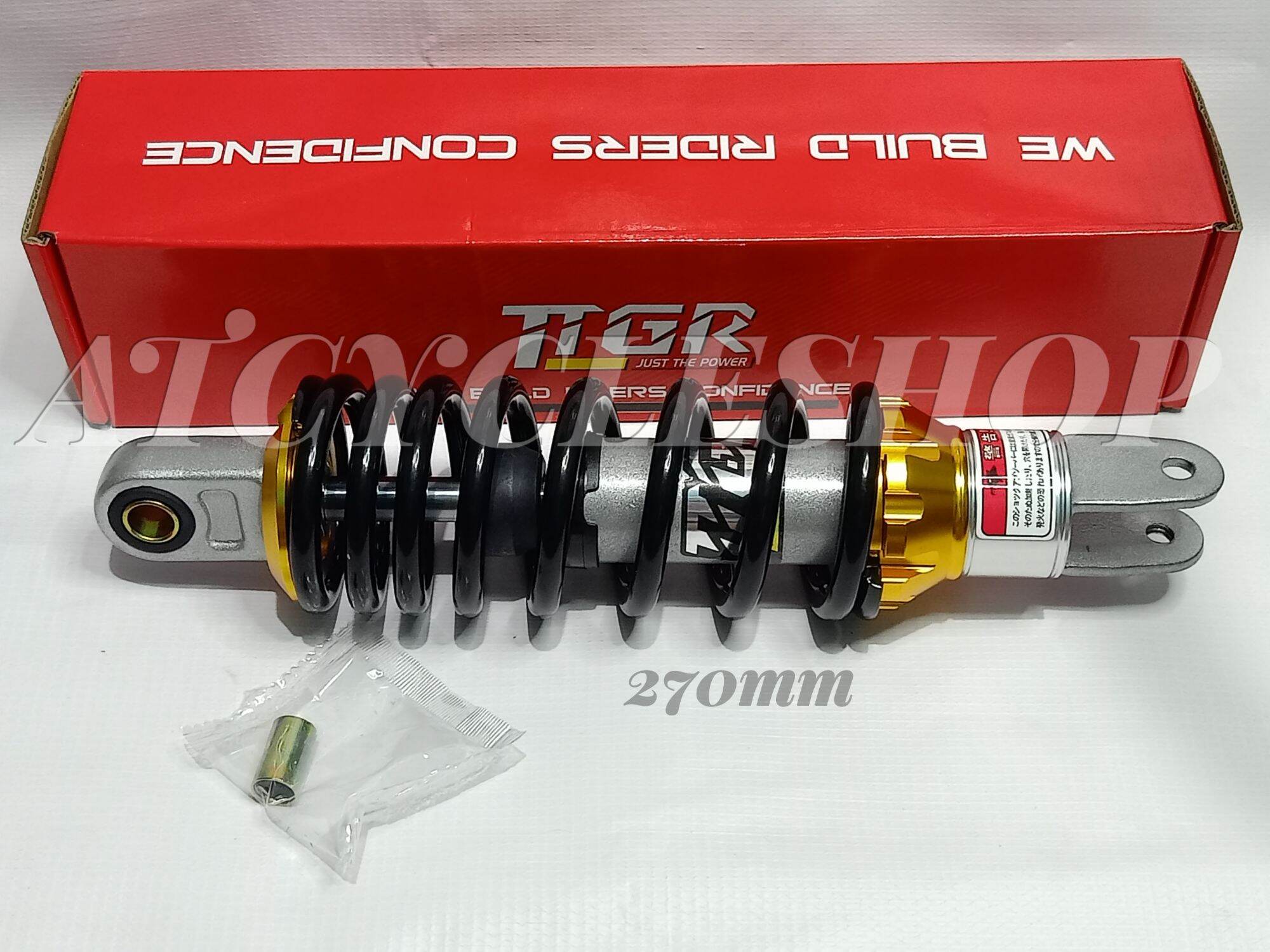 TTGR REAR SHOCK 270MM FOR MIO SPORTY/MIO M3/MIO I 125/SOUL I 125/BEAT ...