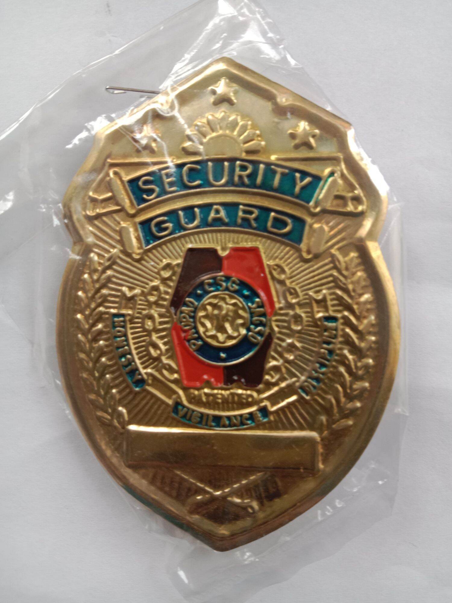 SG Badge Magnetic For Security Guard | Lazada PH