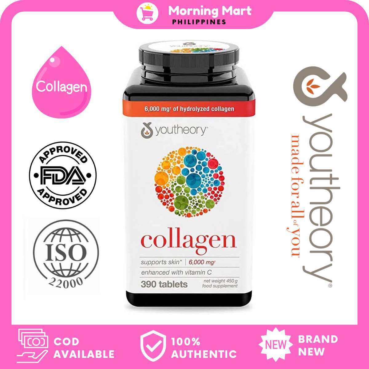 Youtheory Collagen Advanced Formula 390 tablets | Expiry Nov 2025 ...