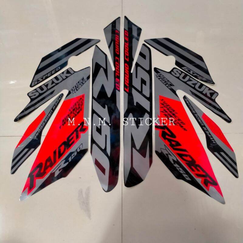 SUZUKI Raider R150 Fi 2022 Decals/Sticker | Lazada PH