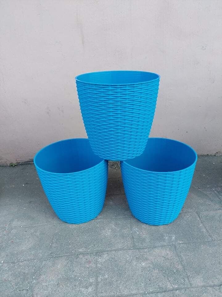 Rattan Round Pots ( Buy 2 Get 1 ) | Lazada PH