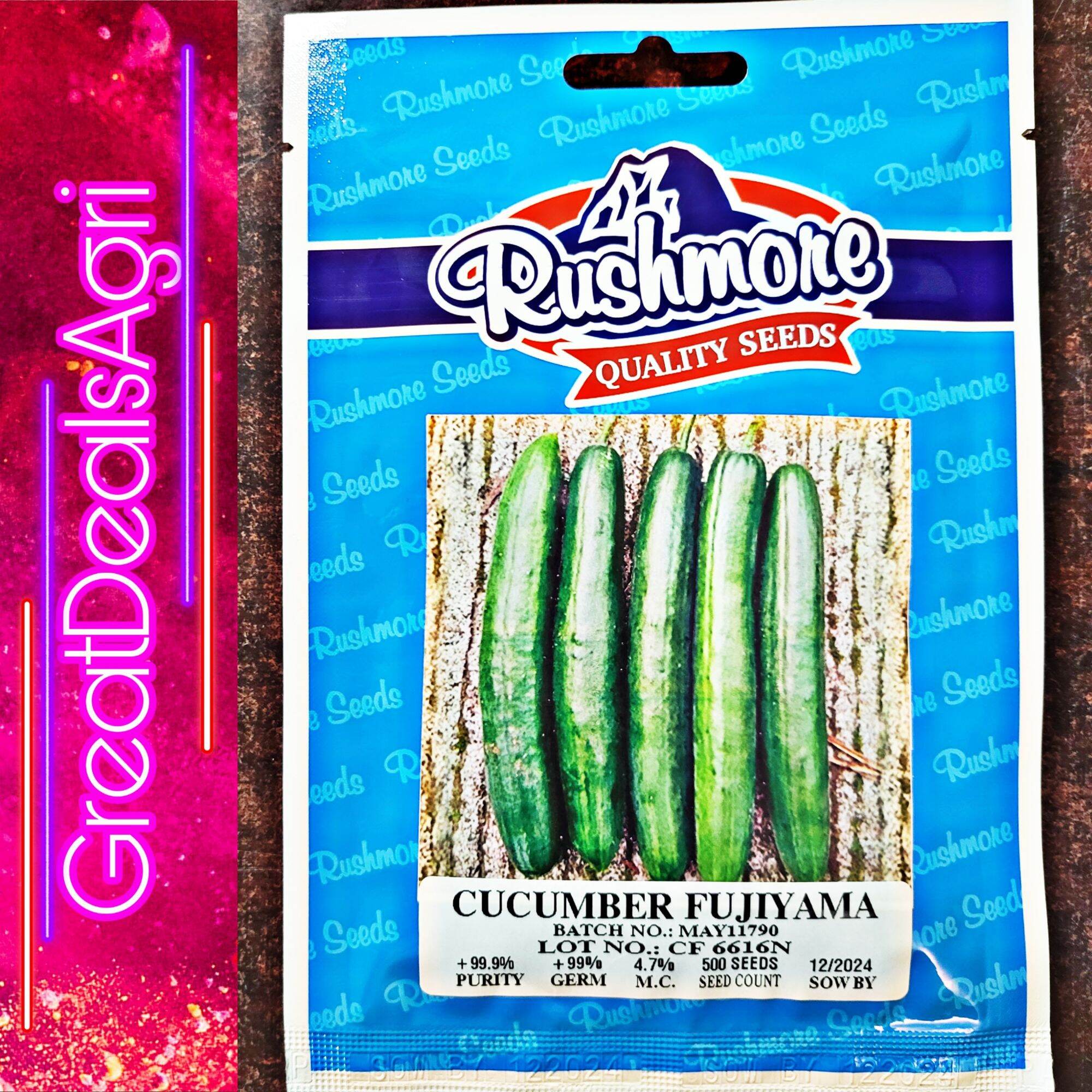 FUJIYAMA CUCUMBER SEEDS (500 SEEDS) RUSHMORE SEEDS | Lazada PH