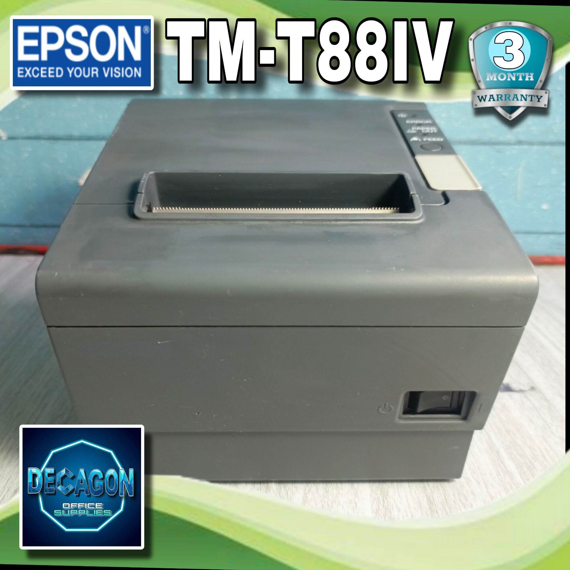 EPSON TM-T88IV POS RECEIPT THERMAL PRINTER | Lazada PH