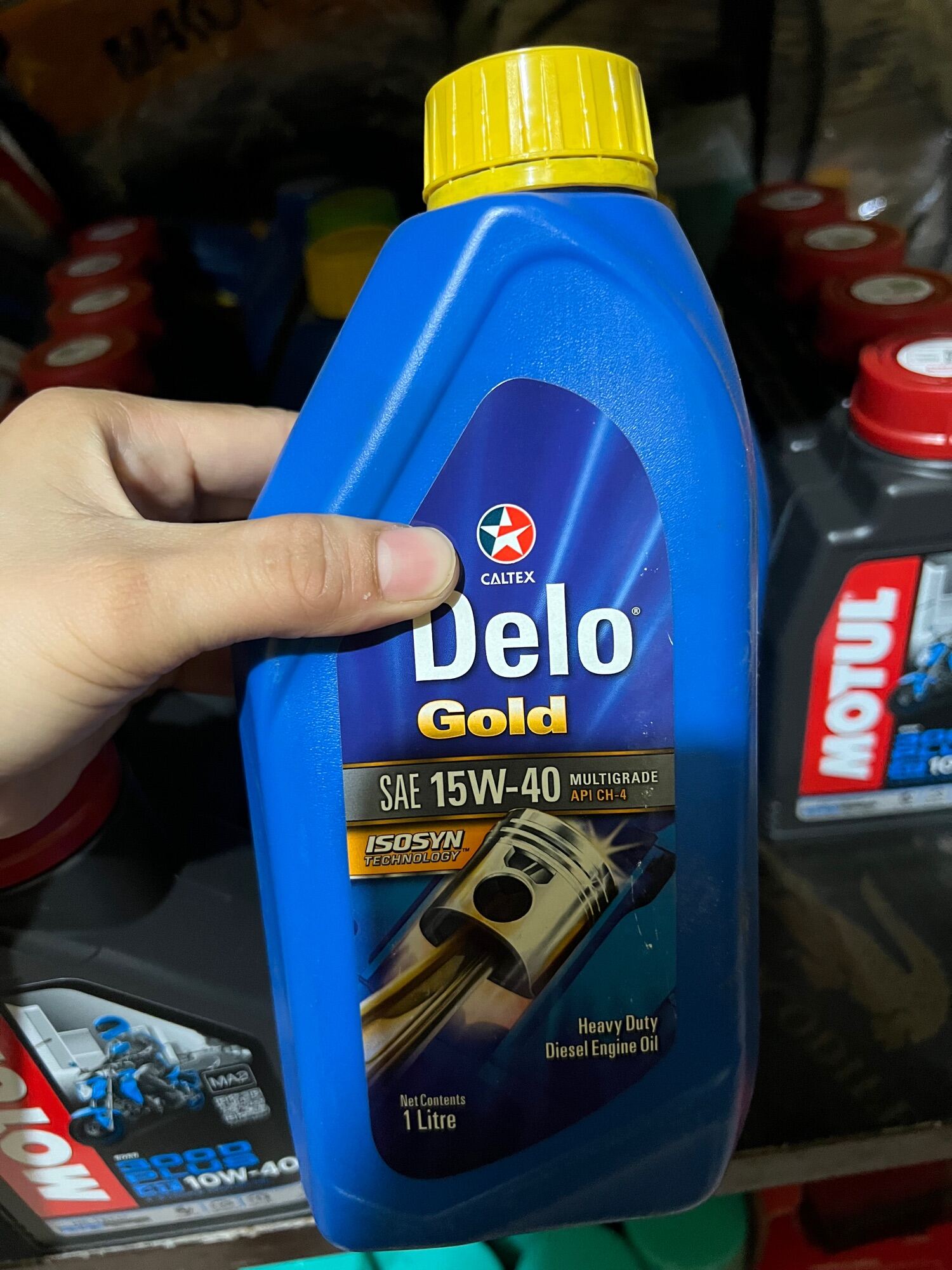 Caltex Delo Gold SAE 15W-40 Multigrade 1 Liter | Lazada PH