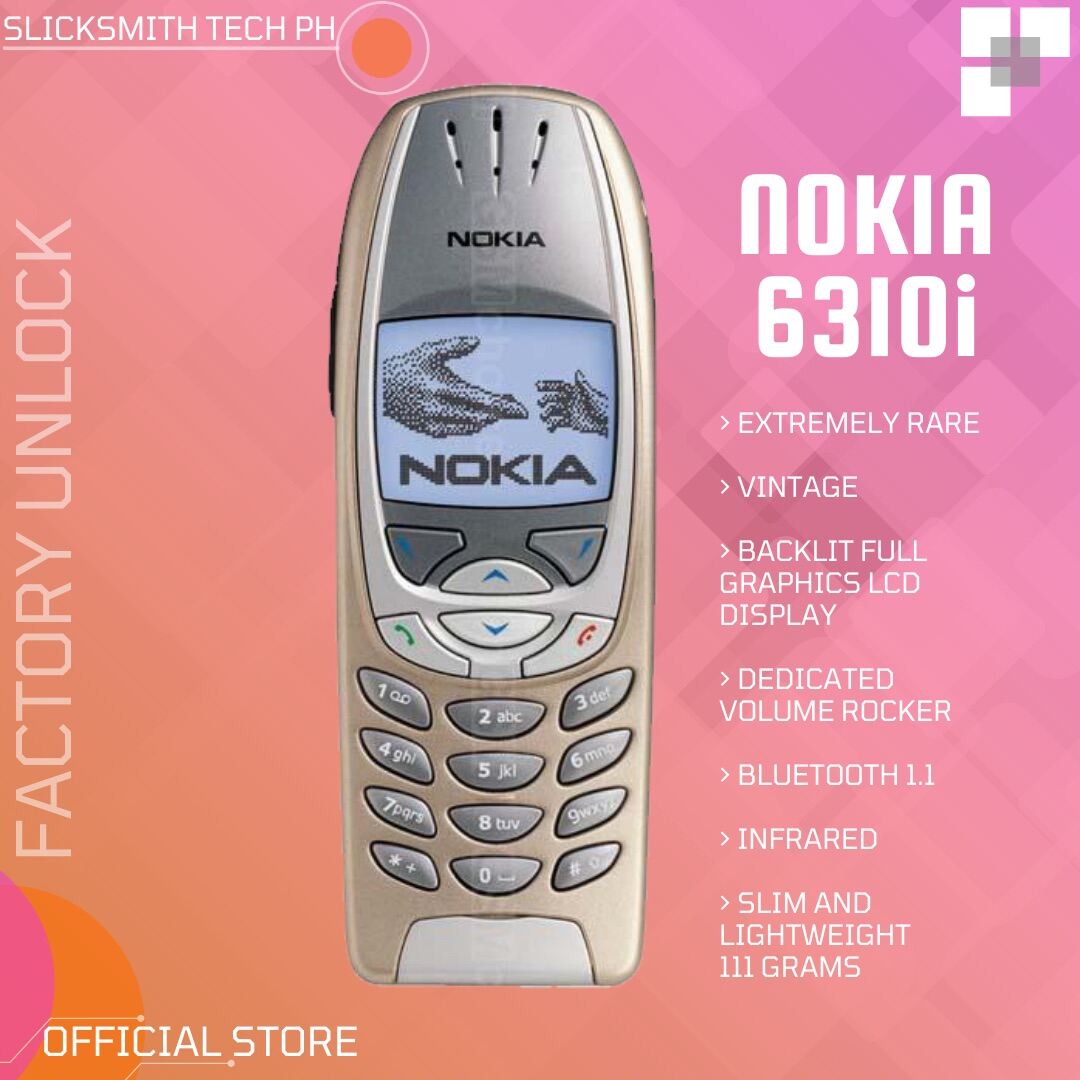 Original Nokia 6310i Factory Unlock | Rare Vintage Phone | Lazada PH