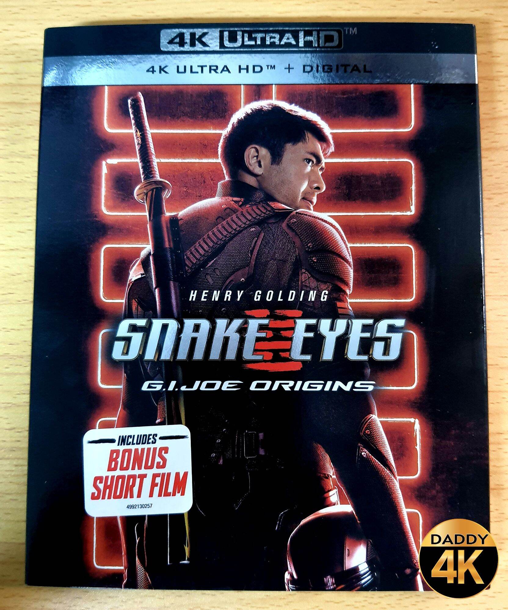 SNAKE EYES - 4K UltraHD with Slipcover | Lazada PH
