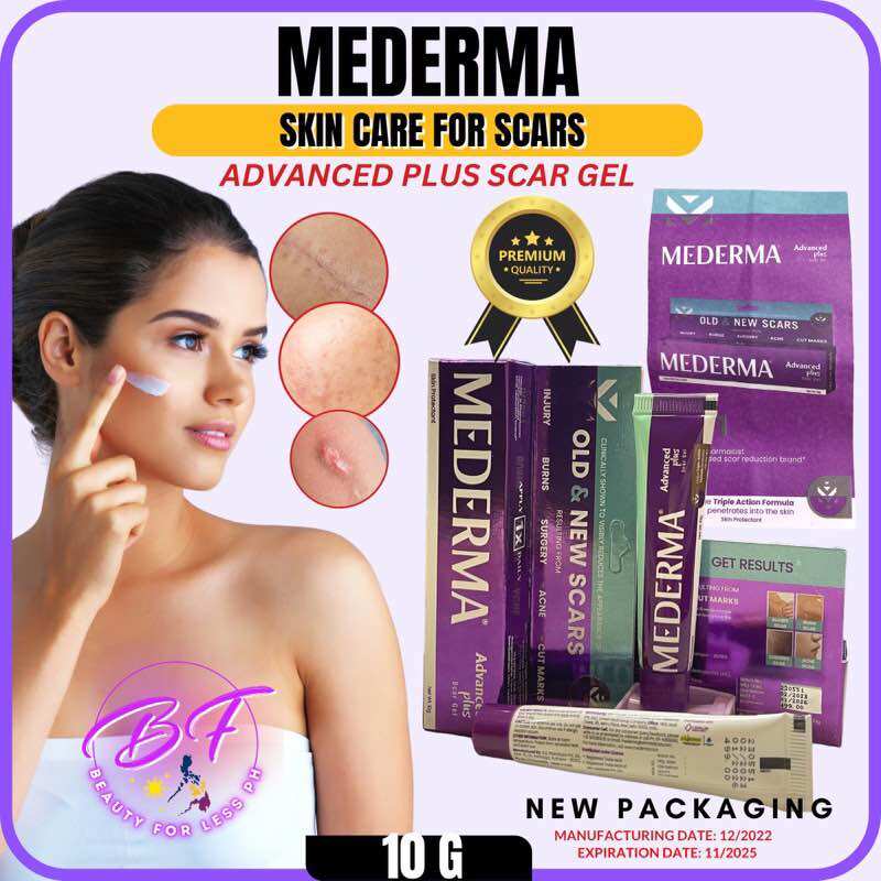𝗕𝗘𝗔𝗨𝗧𝗬𝗙𝗢𝗥𝗟𝗘𝗦𝗦𝗣𝗛 SEALED! NEW! Mederma Advanced Scar Gel 10g scar remover ...