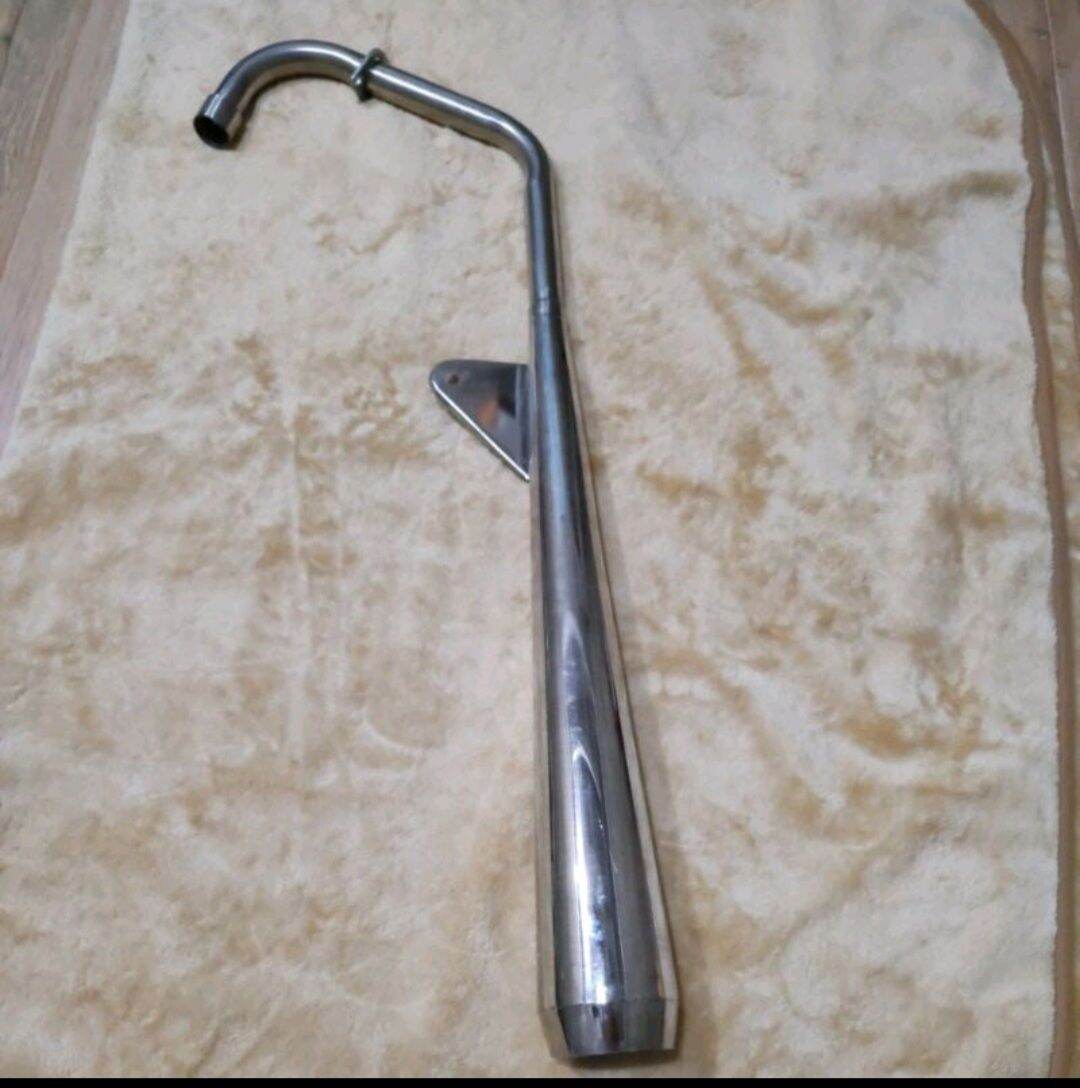 Stainless Stock Pipe(Tambutso) Tmx125 | Lazada PH