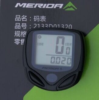 Merida New Genuine Mountain Bike Bicycle Wired Code Meter Odometer ...