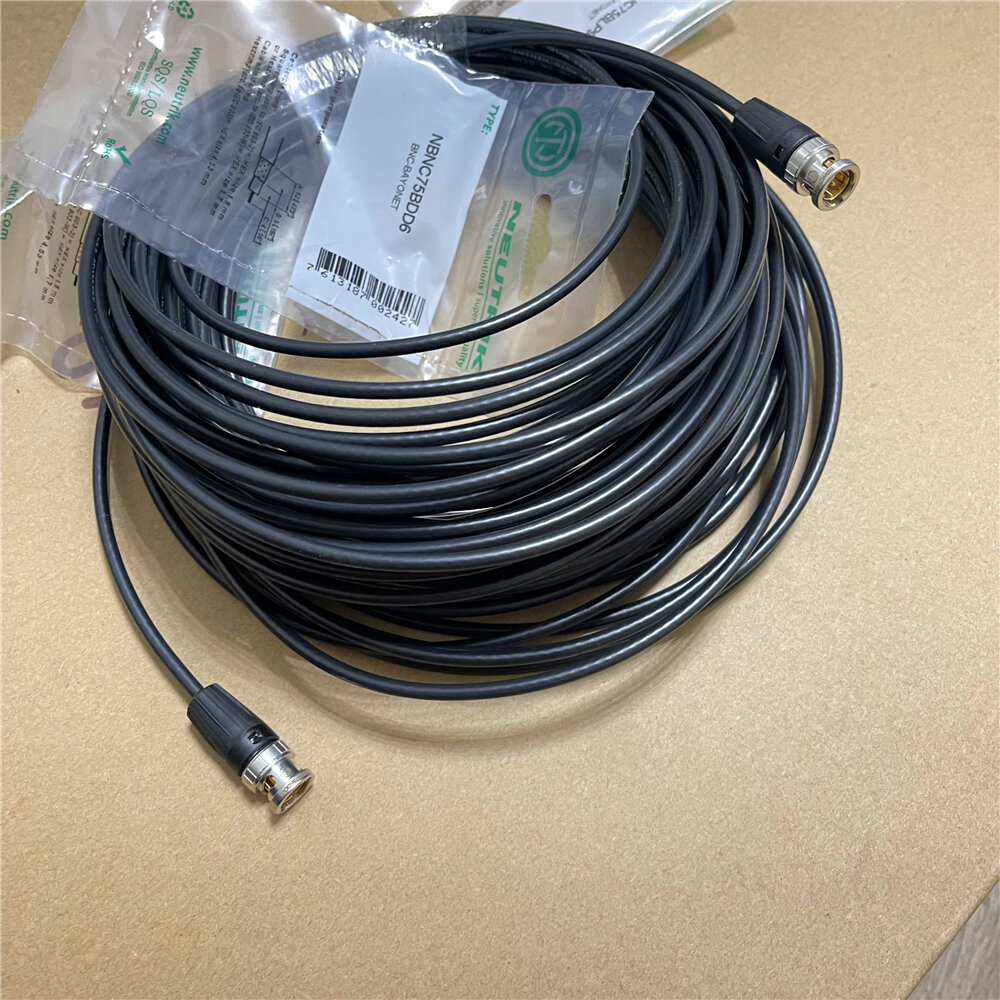 Canare Kanai L-2.5CHD + HD SDI Line 4K 12G Video Cable Coaxial Crimping BNC Hairline Rule ...