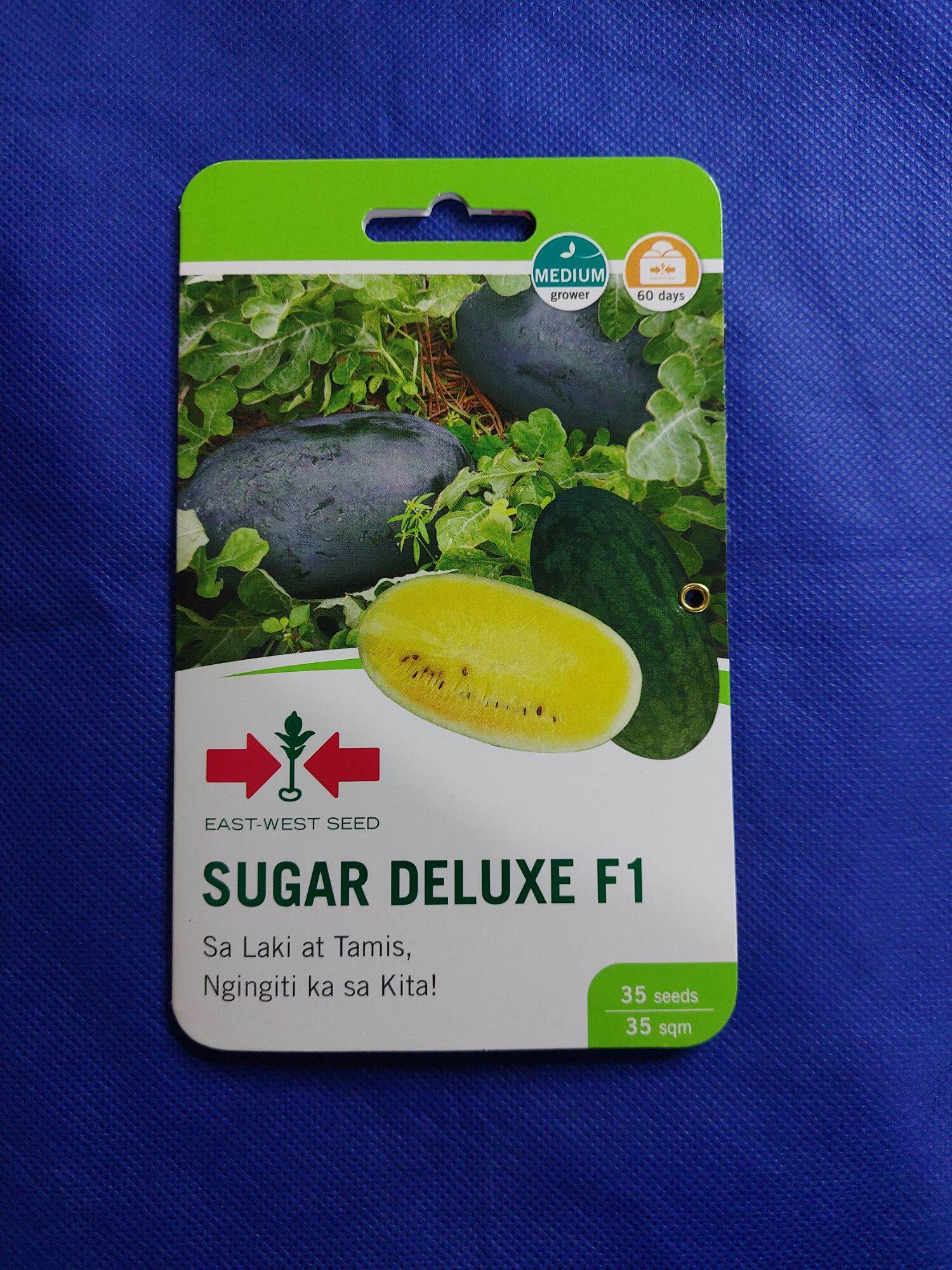 Sugar Deluxe F1 (35 seeds) Hybrid Yellow Watermelon / Dilaw na Pakwan ...