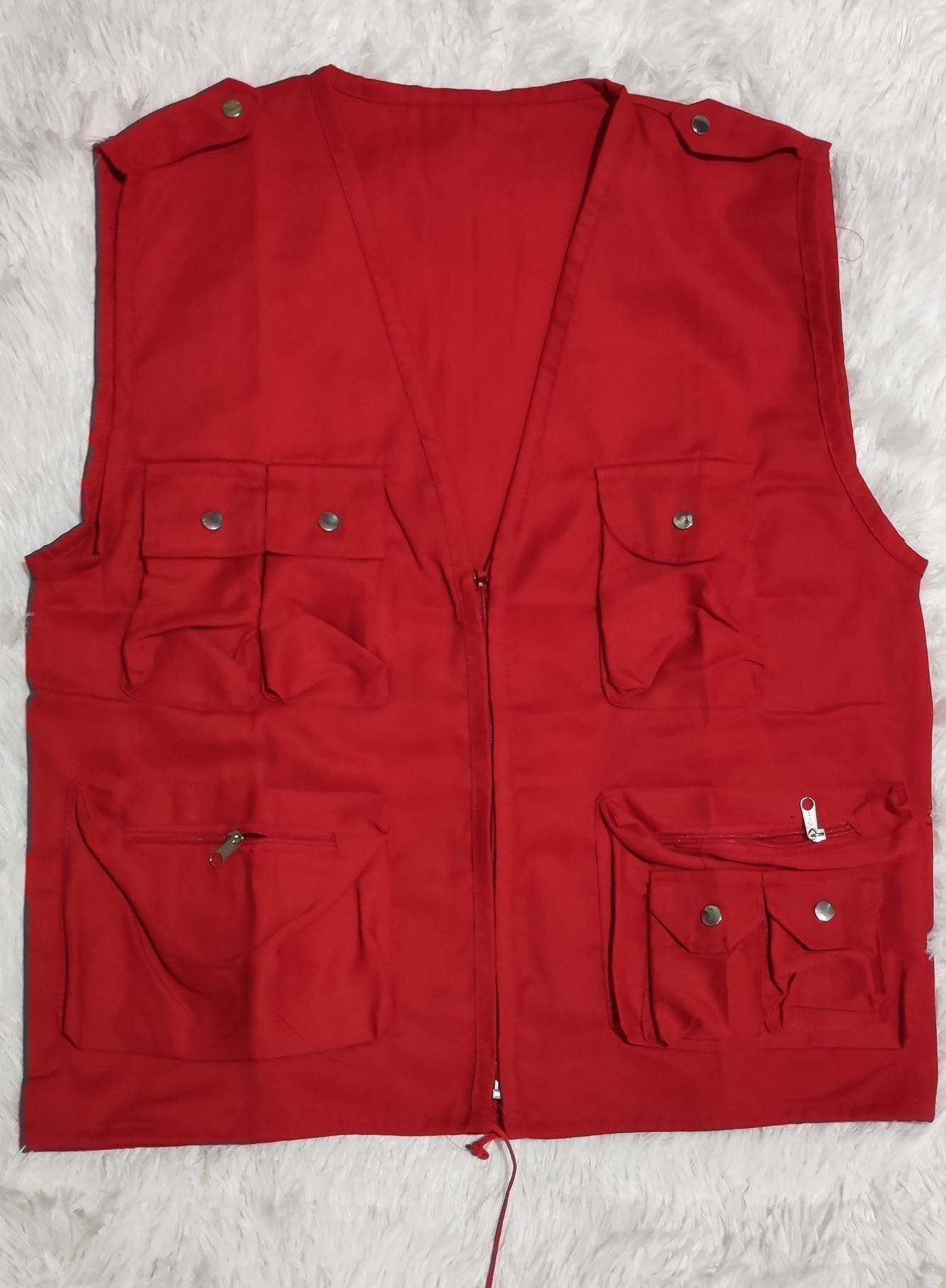 Chaleco Vest Full Pocket (Election Vest,Toda,Tanod,) Green,Blue, Black ...