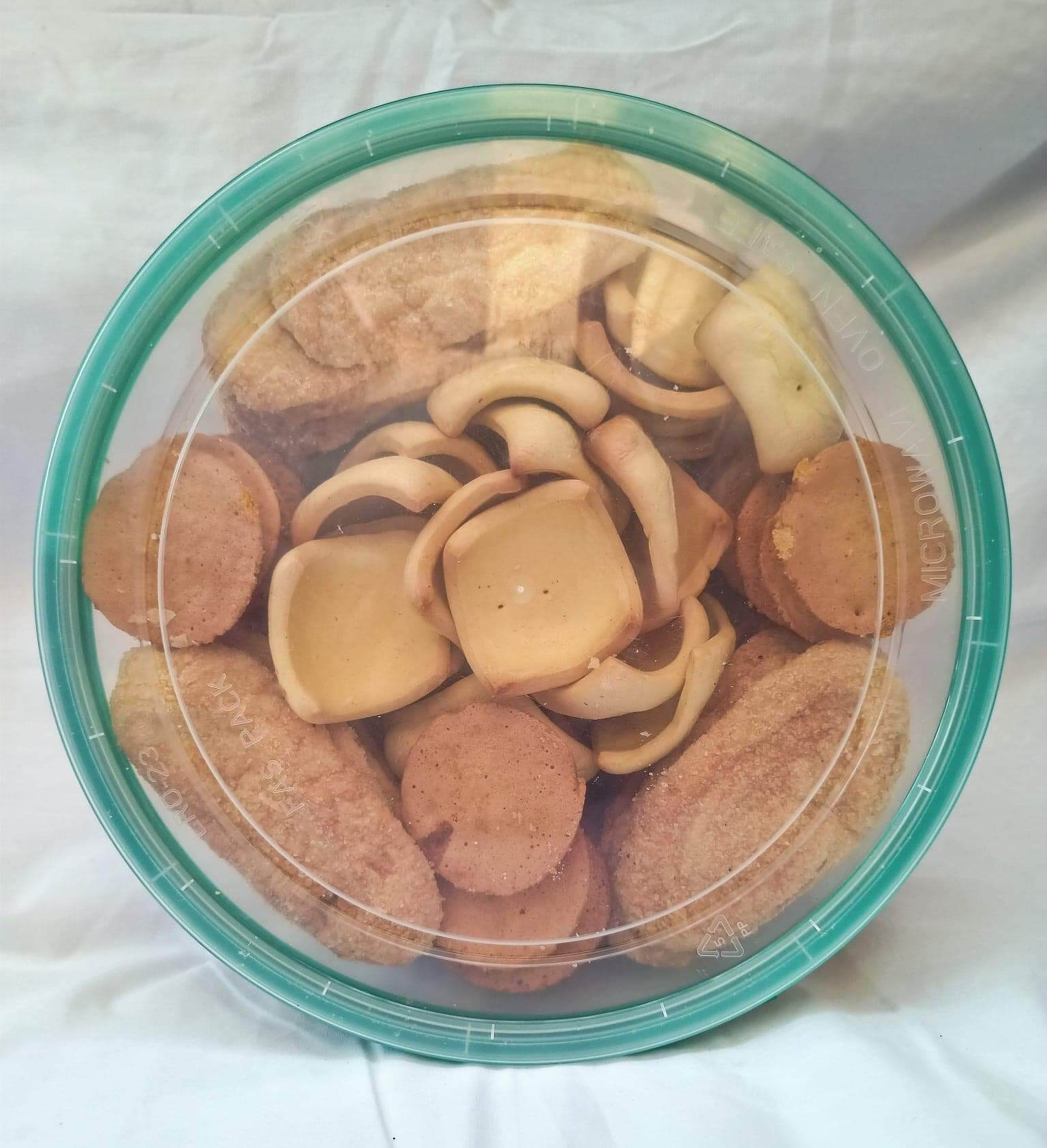 Otap, Mamon Tostado, Egg Cracklets 3-in-1 Biscuits in Big Tub | Lazada PH