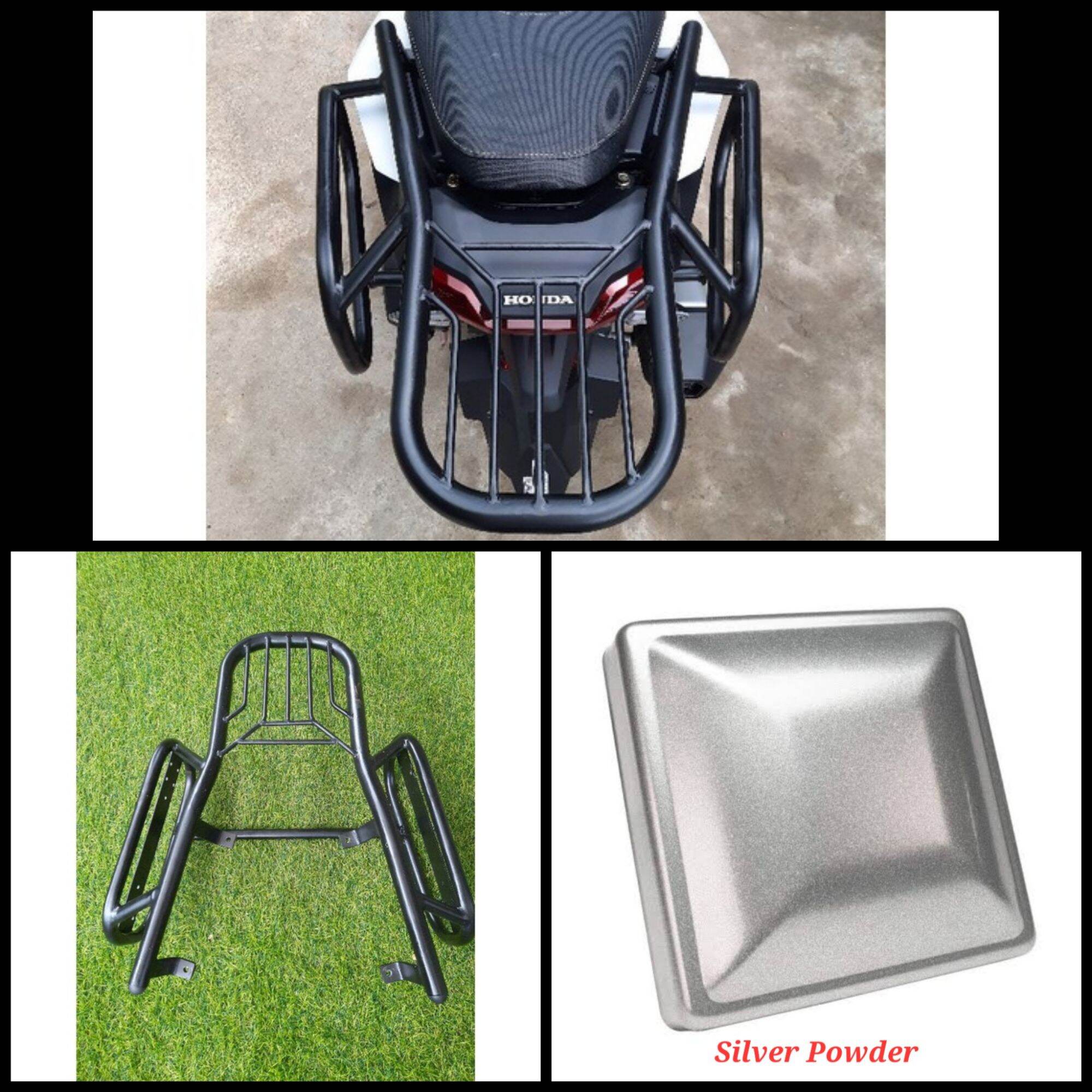 Honda Adv 160 - Heavy Duty Top Box with Side Spinner Bracket (Powder ...