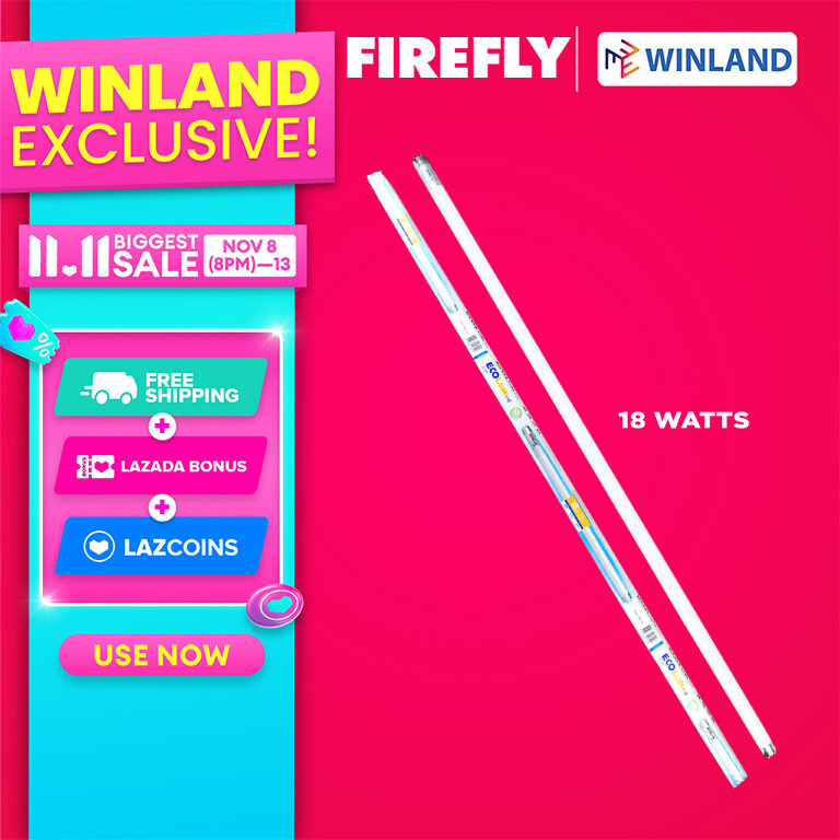 Firefly by Winland ECOLUM LED T8 Tube-Single-Ended (18W / 100-240V ...