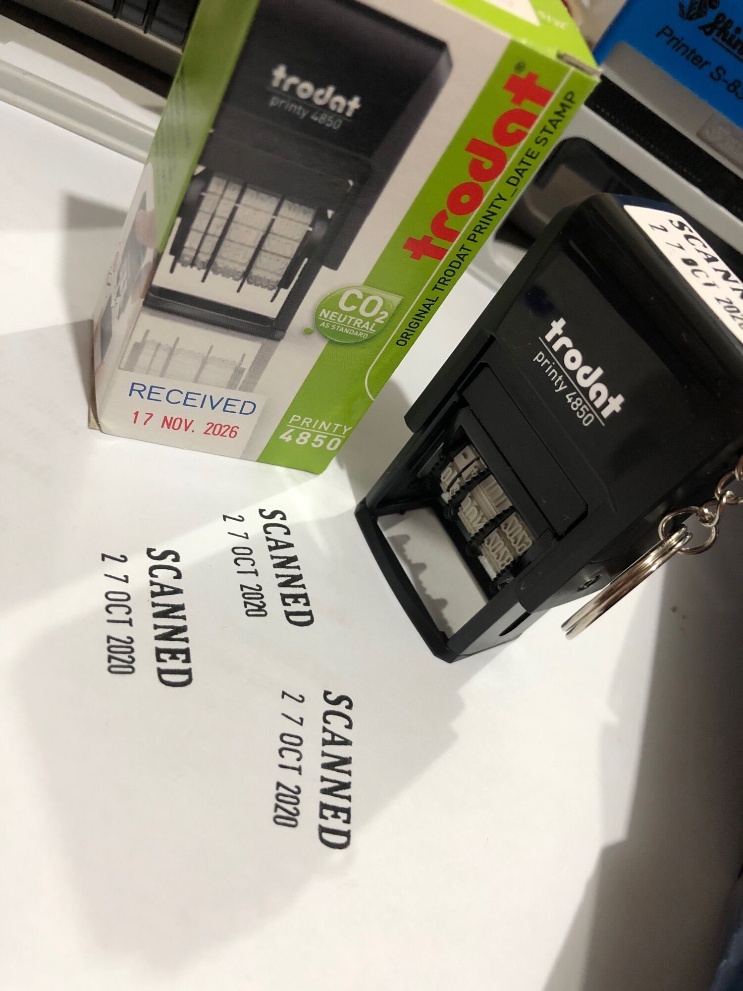 Trodat 4850 Personalized Stamp w/ date | Lazada PH