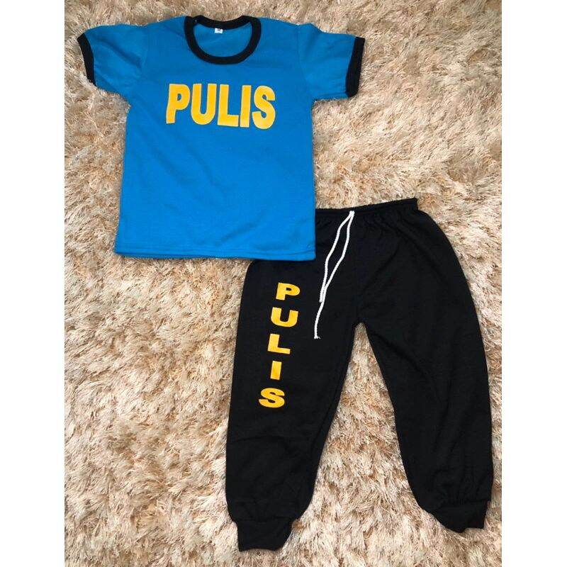 Pulis terno set For Kids