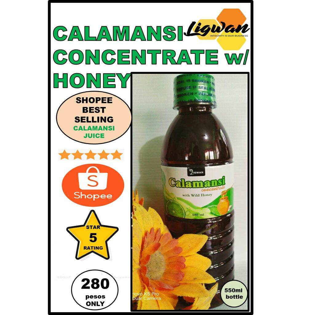 Calamansi Concentrate Juice with Ligwan Honey