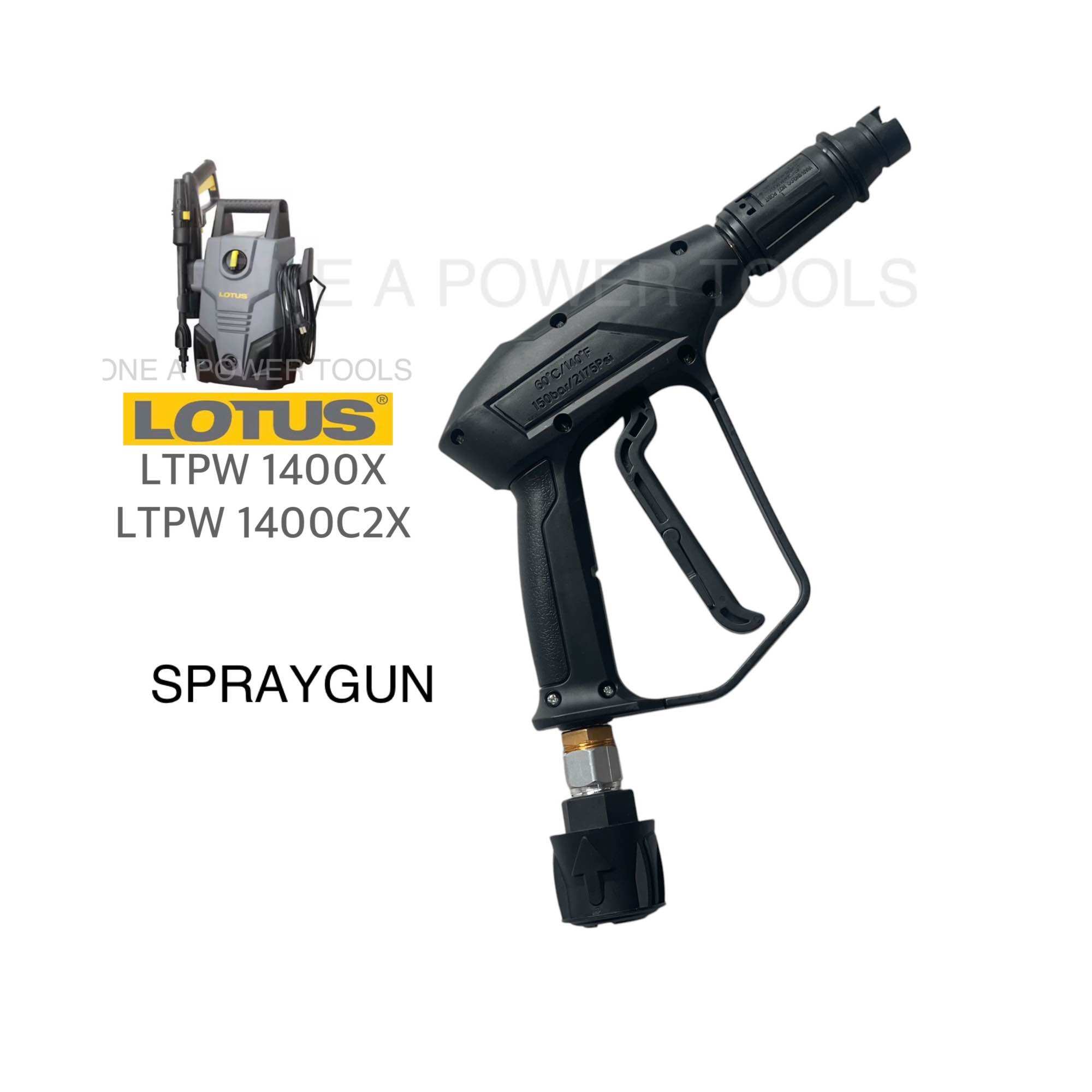 Lotus Pressure Washer LTPW 1400X LTPW 1400C2X Short Spraygun | Lazada PH