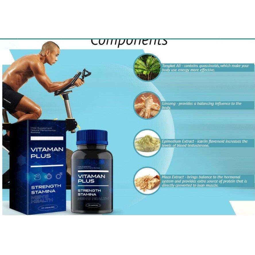 Original Vitaman Plus For Men's Health | Lazada PH