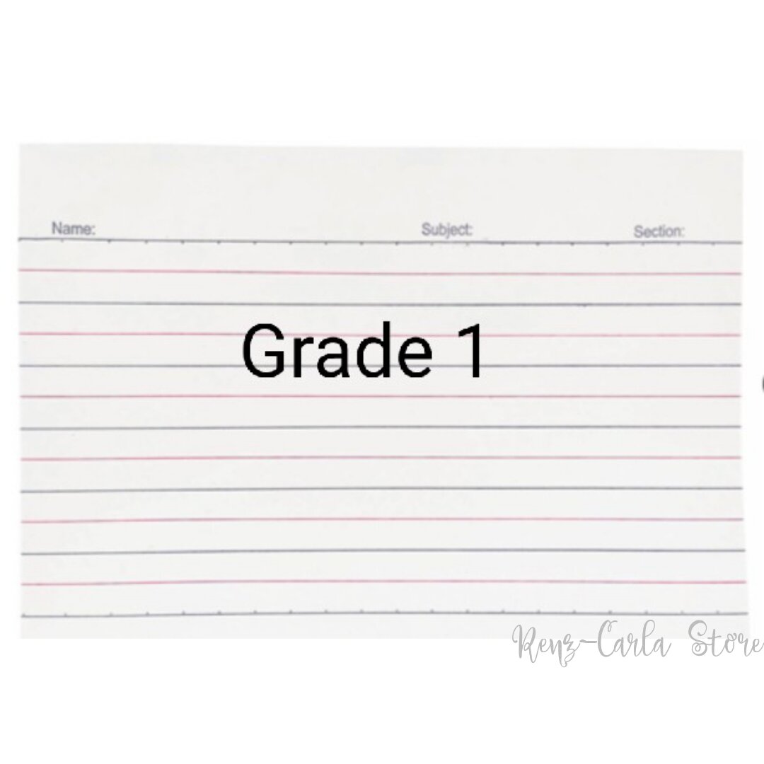 Grade 1 Pad Paper For Kindergarten And Grade 1 Students 1 Pad 