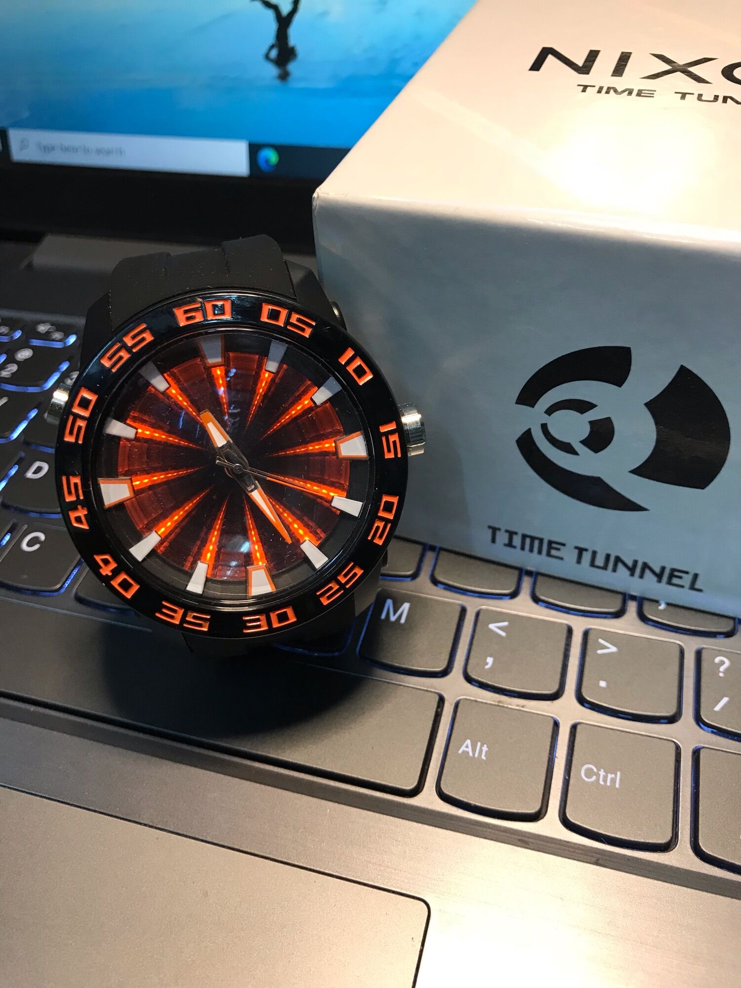 TimeTunnel 3D LED light watch high quality and a water resistant ...