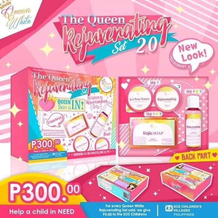 The Queen Whitening Goddess Set and Rejuvenating set | Lazada PH