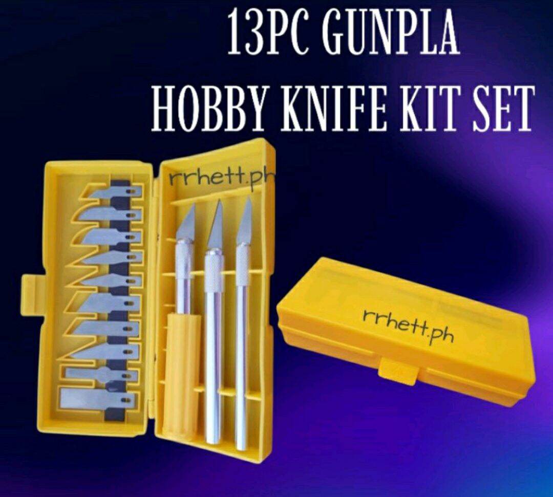 rrhett.ph HOTAK PREMIUM HOBBY KNIFE SET GUNPLA STAINLESS STEEL MODEL ...