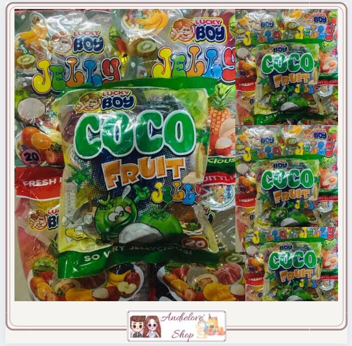[FOOD ] Lucky Boy Sip Sip or Coco fruit and Jelly Cups | 20pcs per pack ...