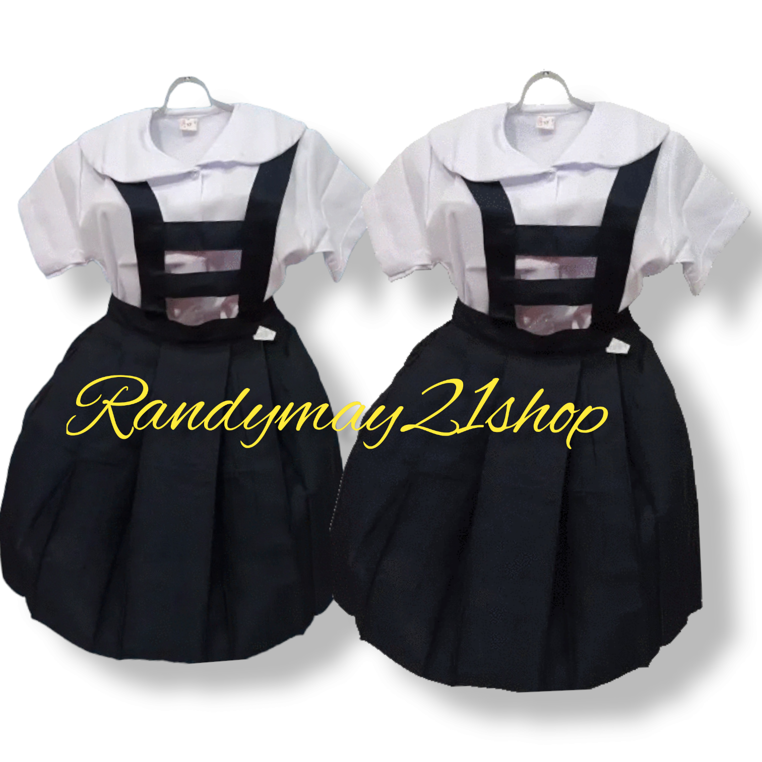 Terno Palda Blouse School Uniform Pleated Back Plits with Jumper (Palm ...