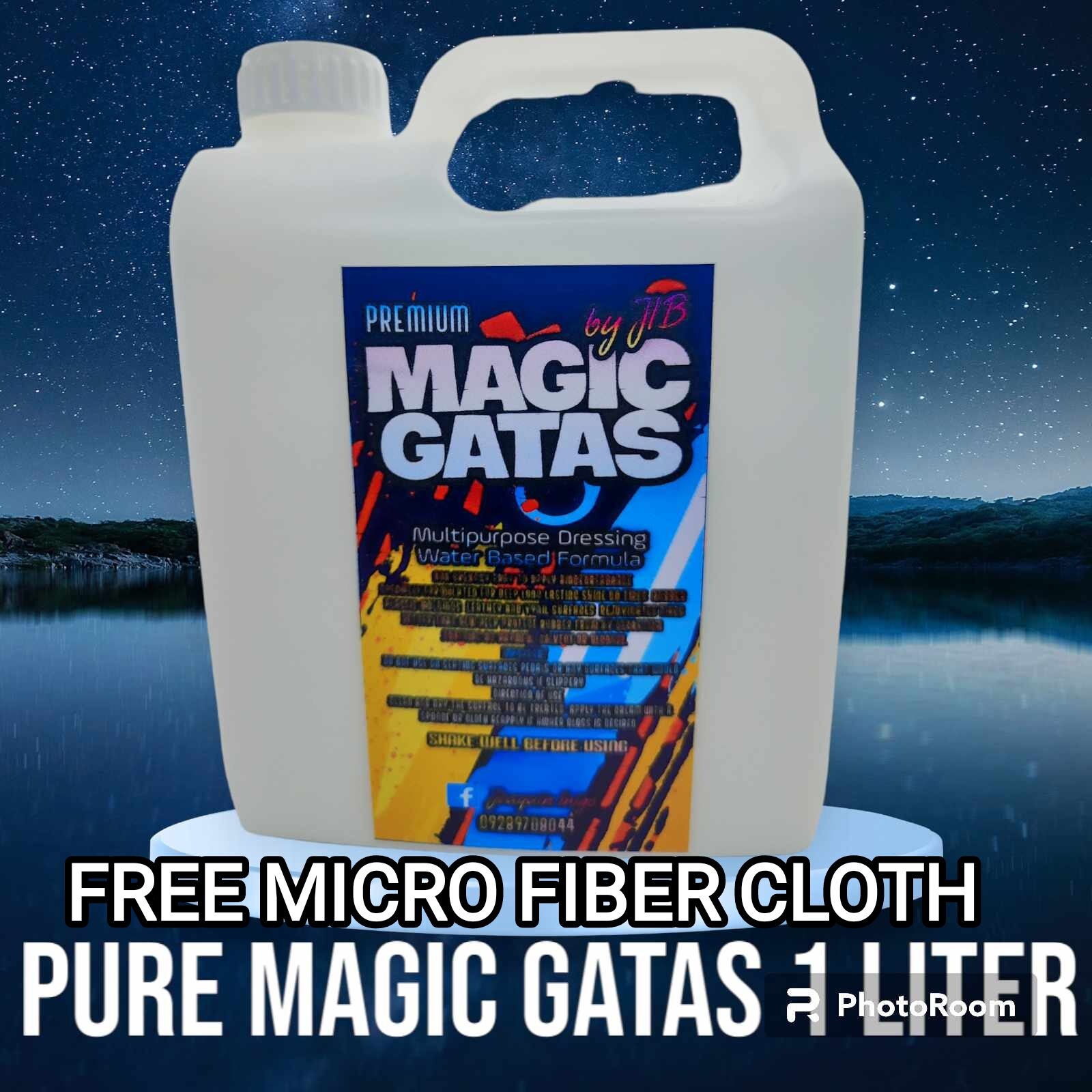 MAGIC GATAS PURE MALAPOT 1 LITER WITH FREE MICRO FIBER CLOTH ...