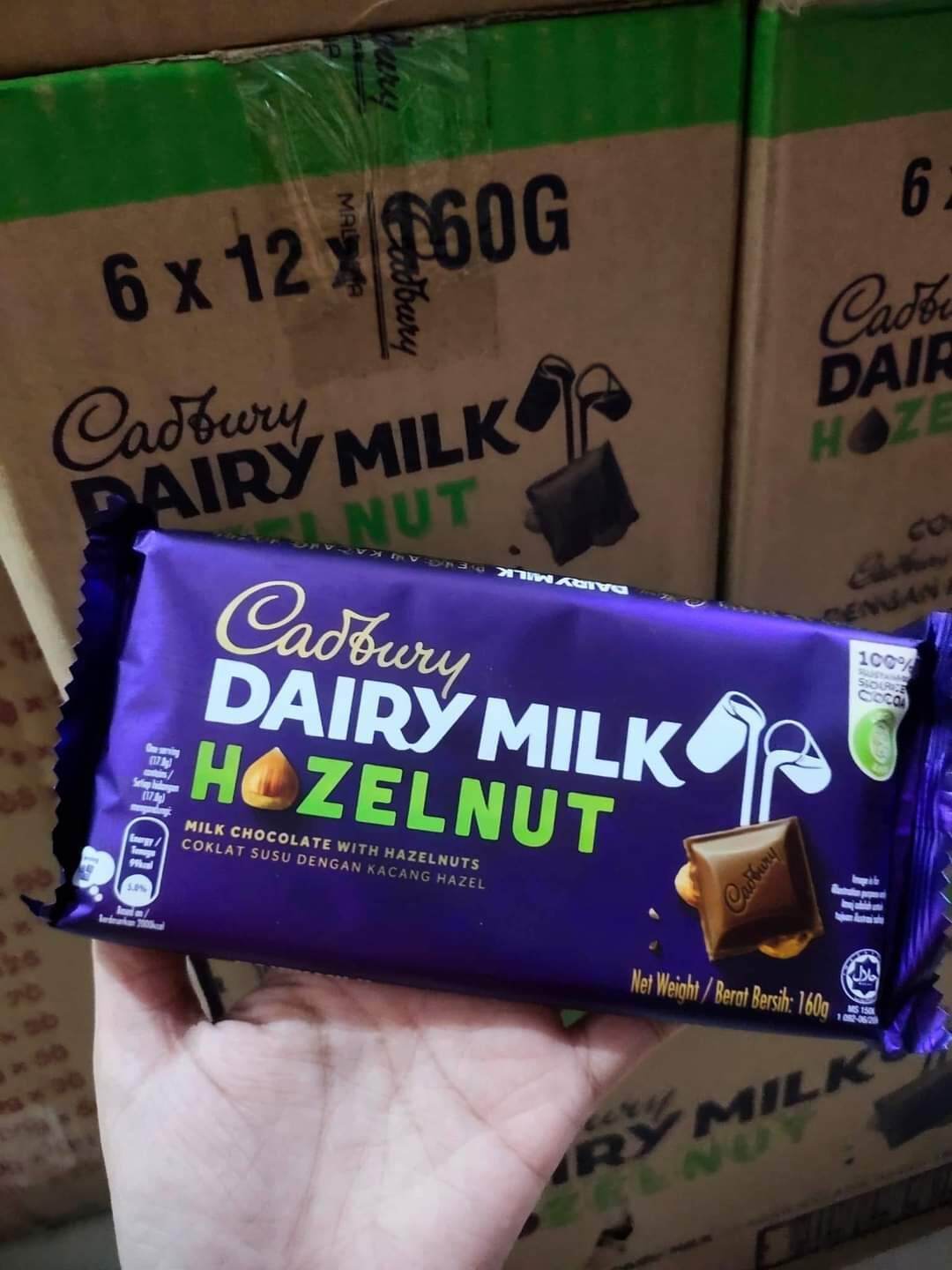 Cadbury dairy milk chocolates 160 grams 4 flavors to choose from ...