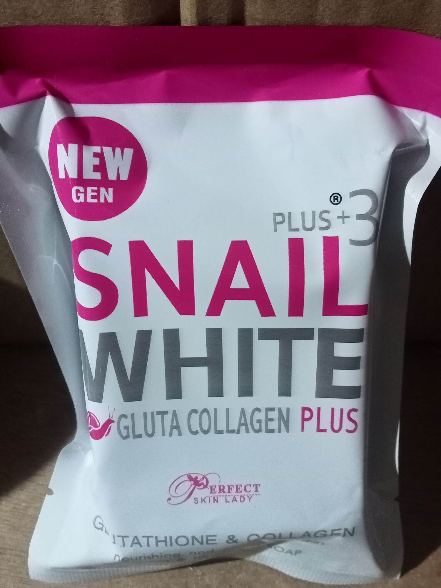 SNAIL WHITE SOAP GLUTA COLLAGEN PLUS | Lazada PH