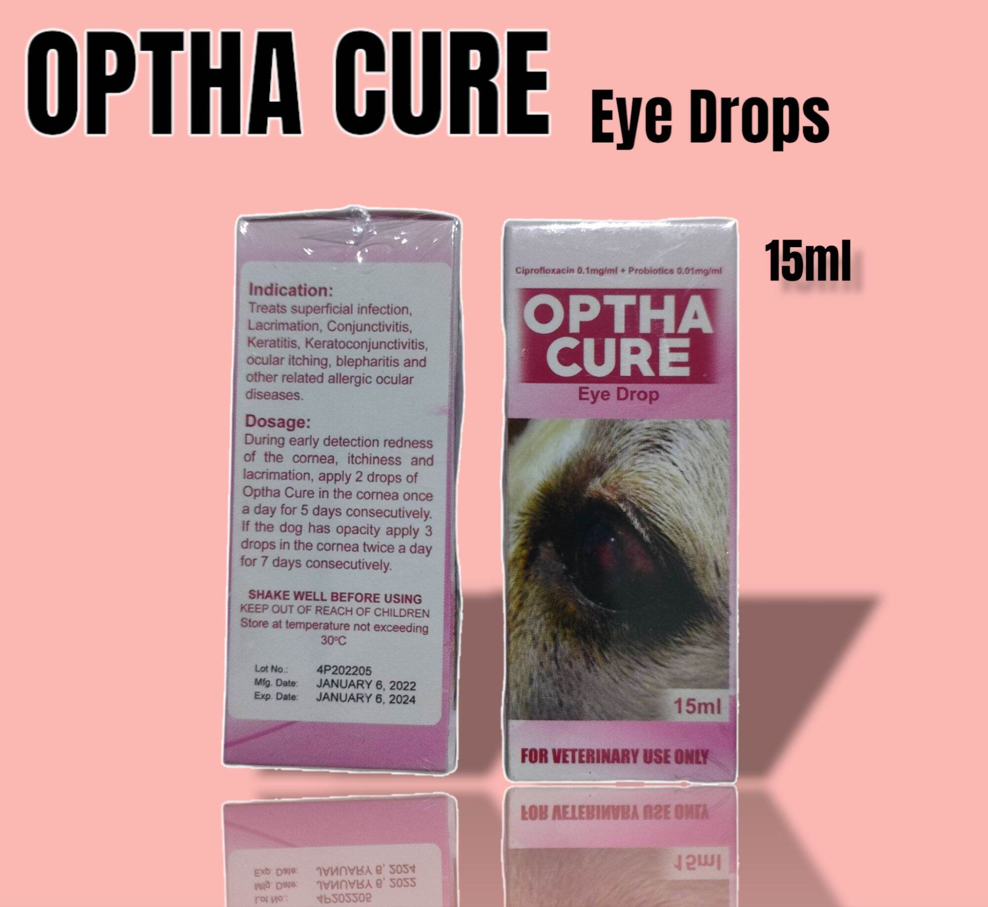 OPTHA CURE Eye Drops 15ml | Lazada PH