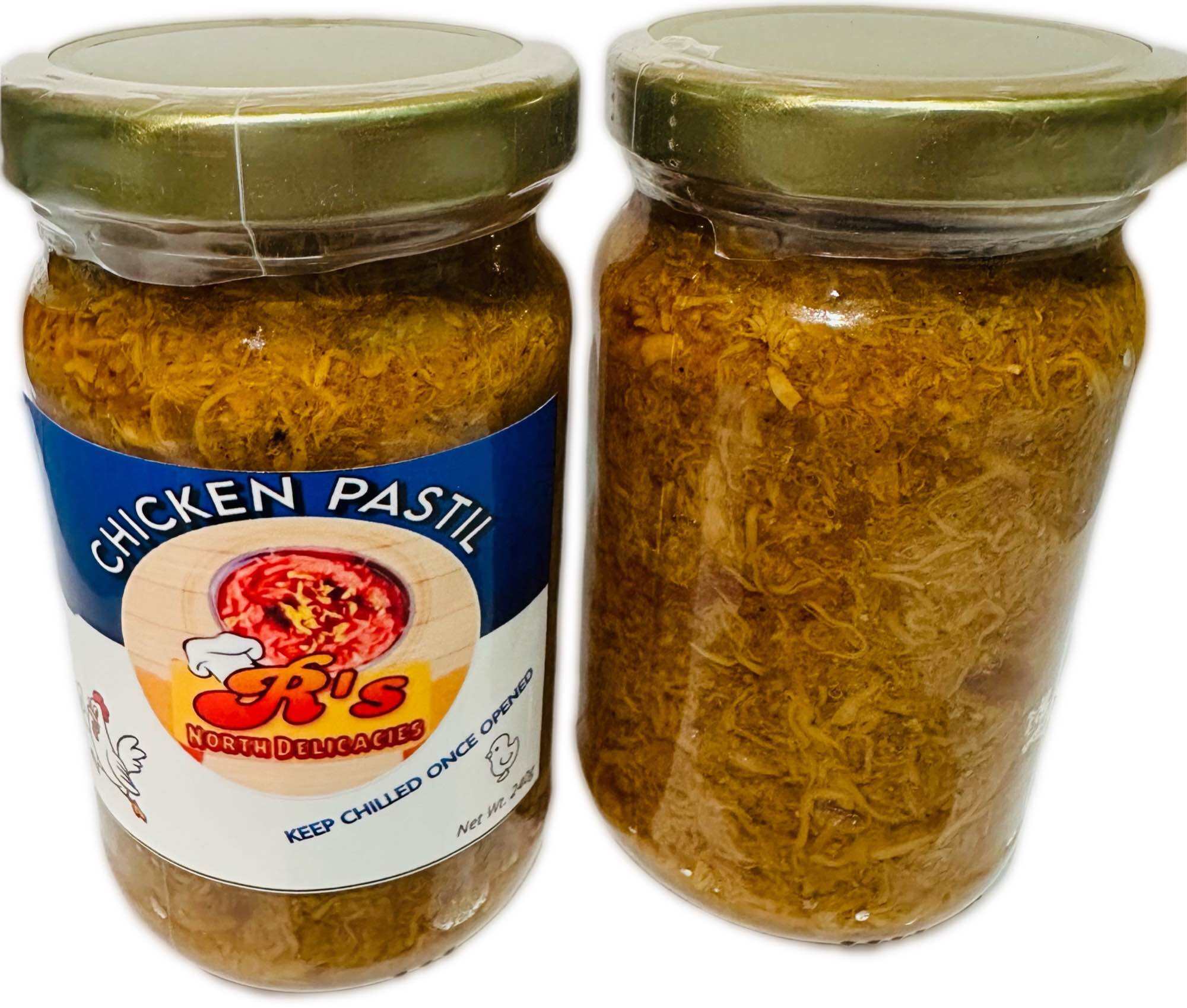 RSSHOPS Original or Spicy Chicken Pastil in Jar 220ml Instant Food ...