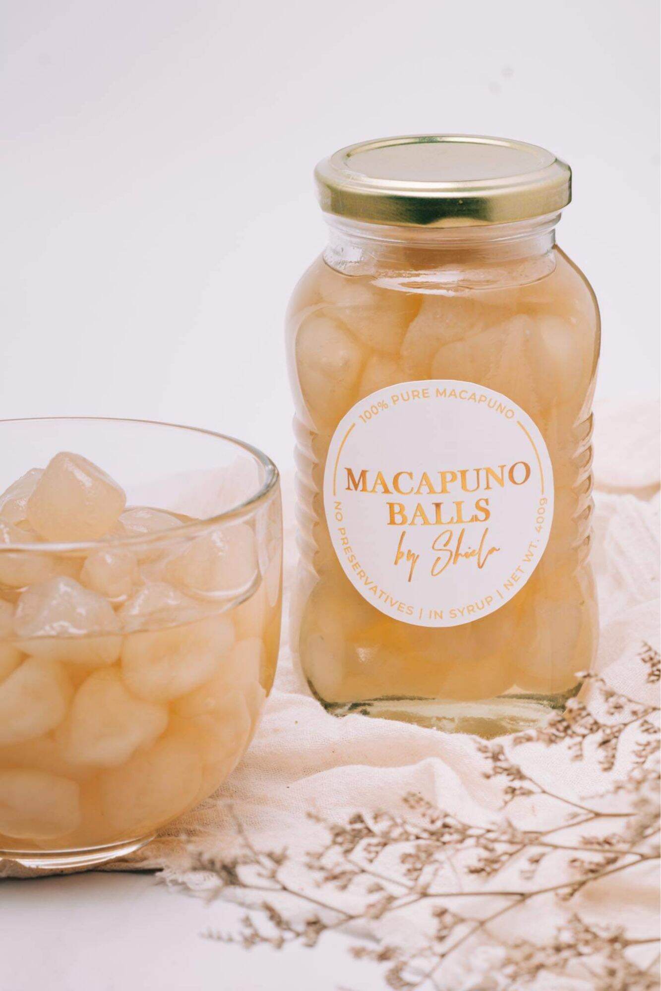 Macapuno Balls By Shiela - 400 grams - 100% Pure Macapuno - No ...