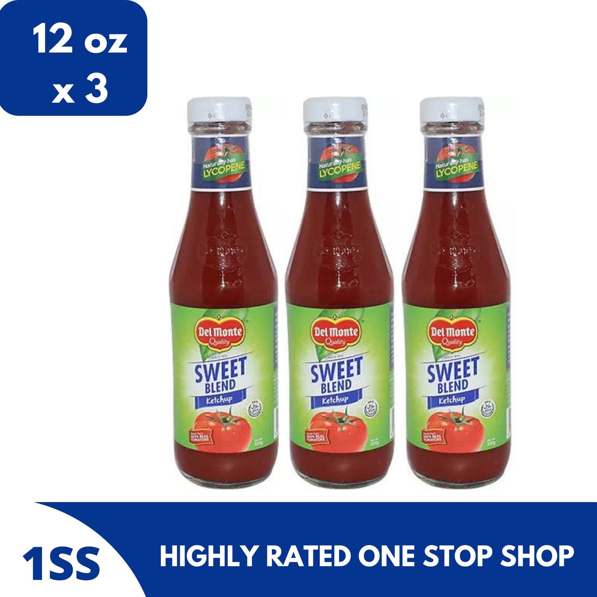 Del Monte Sweet Blend Tomato Ketchup, 12oz set of 3 | Lazada PH