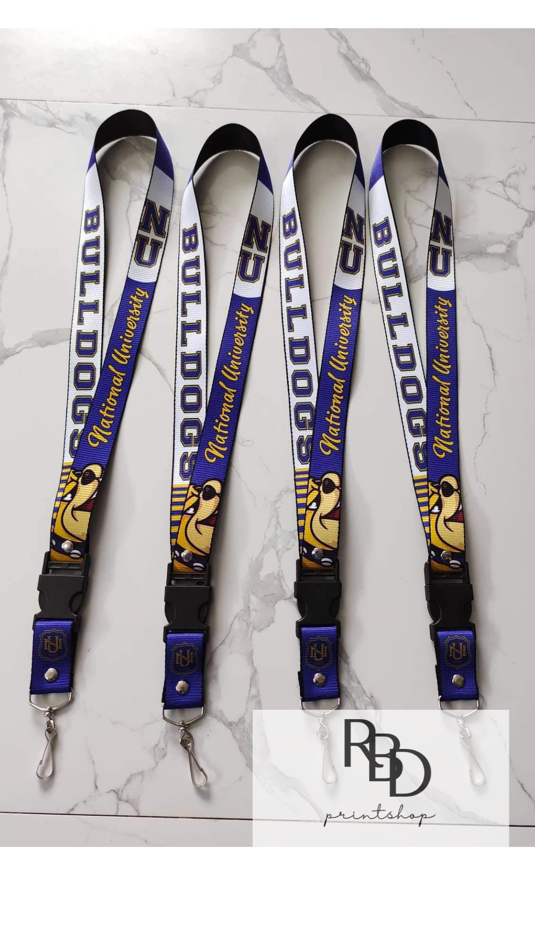 N.U bulldogs NATIONAL UNIVERSITY LANYYARDS | Lazada PH
