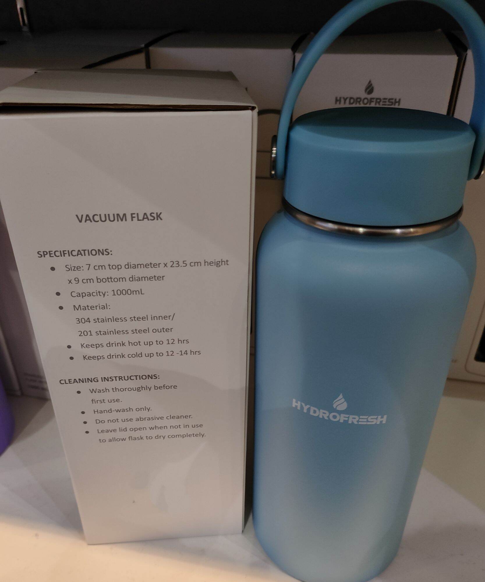 HYDROFRESH VACUUM FLASK | Lazada PH