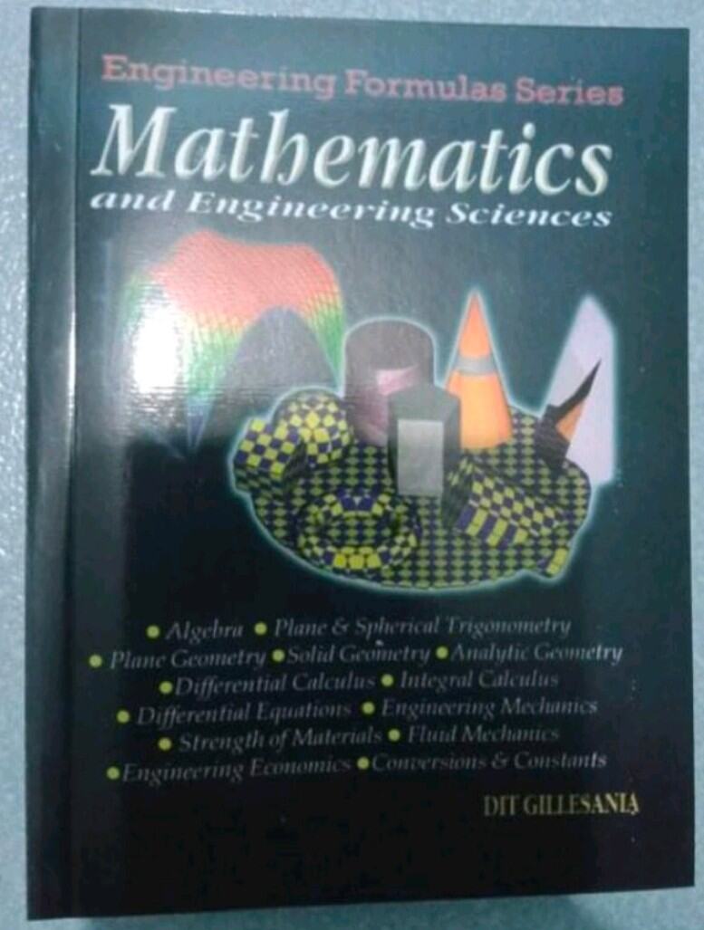 Engineering Formulas Series MATHEMATICS and Engineering Sciences by ...