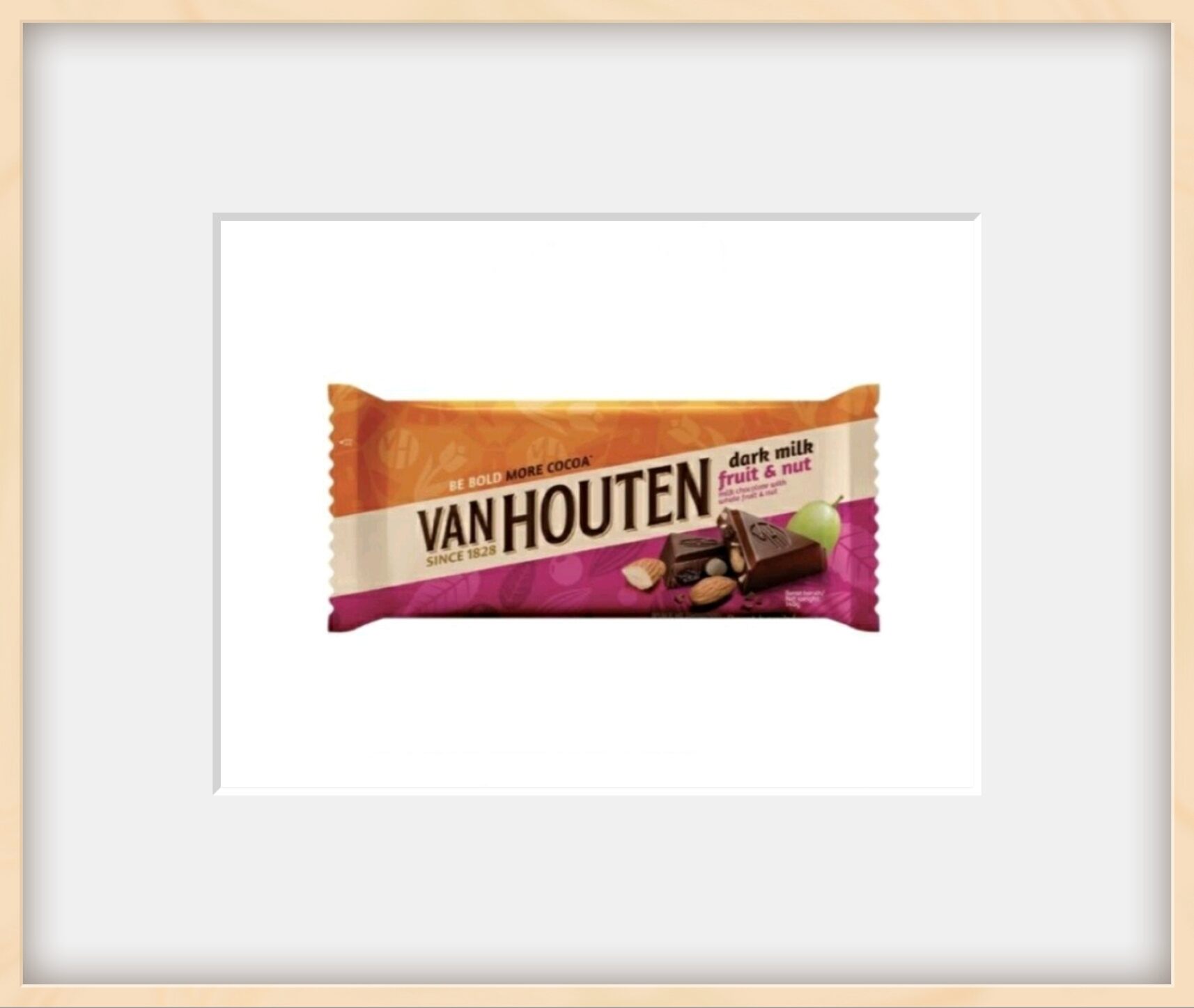 VANHOUTEN DARK MILK FRUIT & NUT CHOCOLATE 140G | Lazada PH