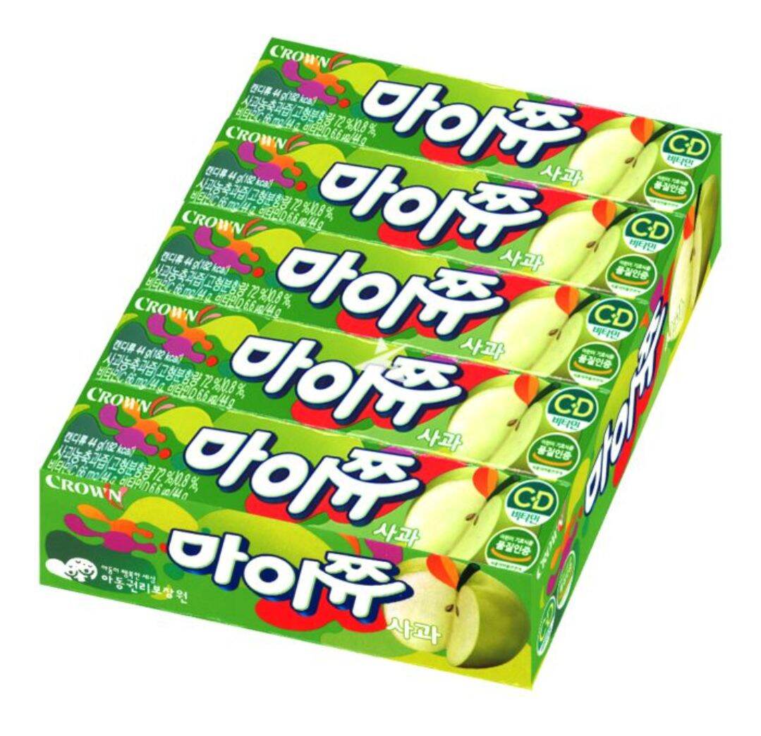 Soft and Chewy Candy 44g ( Korean Crown Myzune Chewable Soft Gummy ...