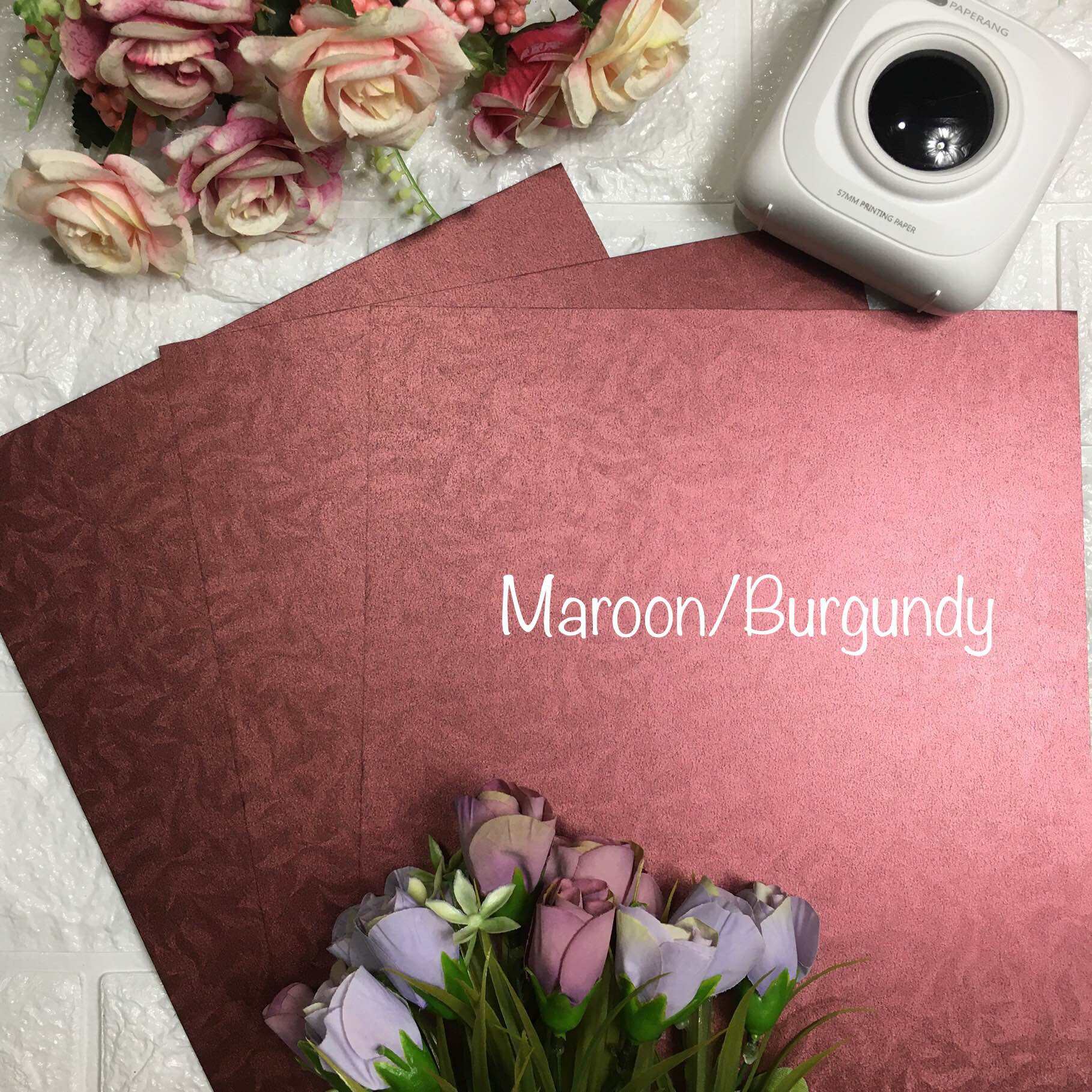 MMS♥️ 5x7inches( Fit to 5R) Design 3 Trifold DieCut Invitation cover ...