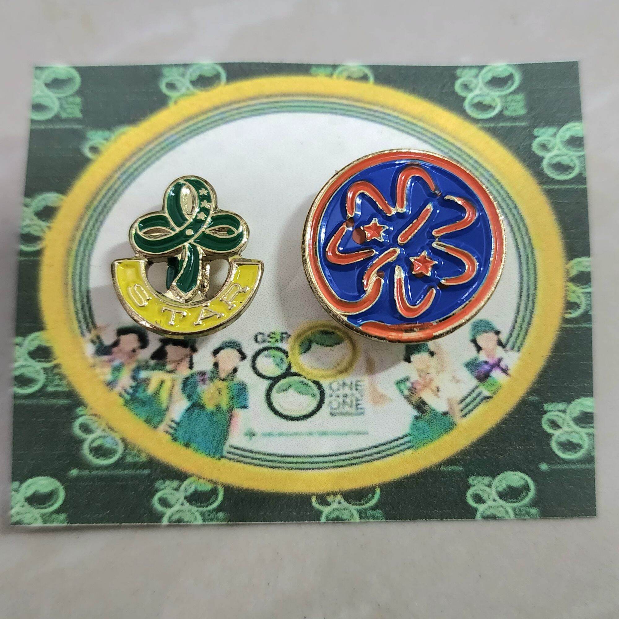 Girl Scout Pins Set Gspworld Pin Bundle Lazada Ph