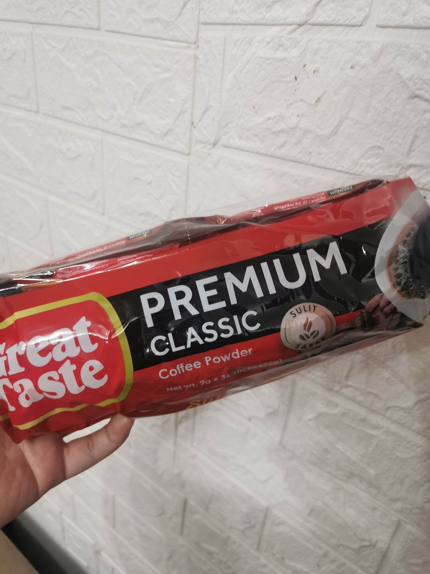 Great Taste Premium Classic Coffee 2g x 36 sticks | Lazada PH